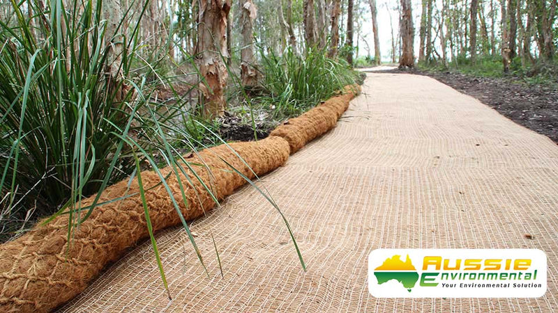 Coir Log Installation – Aussie Environmental