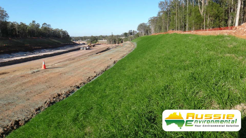 Hydromulching & Spray Grass Services Brisbane – Aussie Environmental